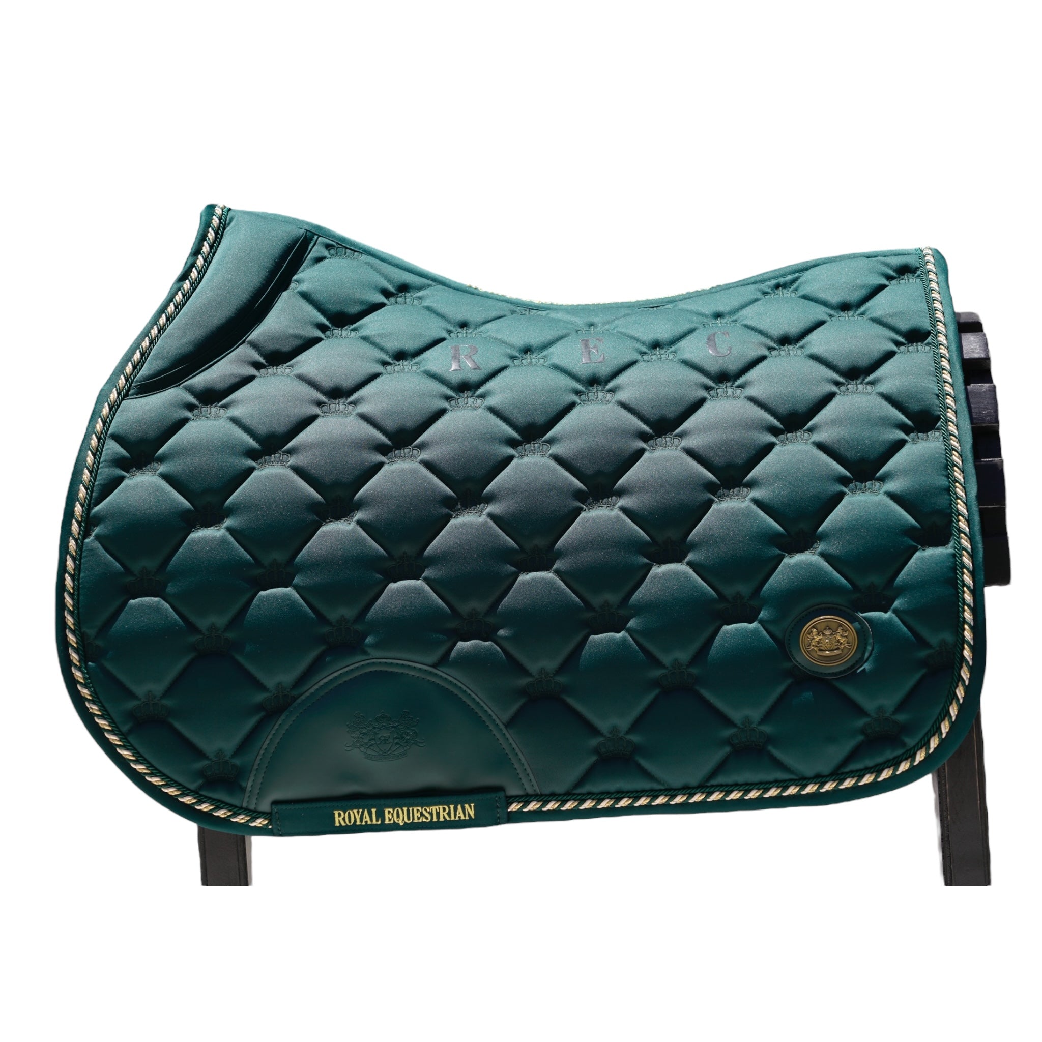 Saddle Pad Jump Verdant Victory Green | Royal Equestrian