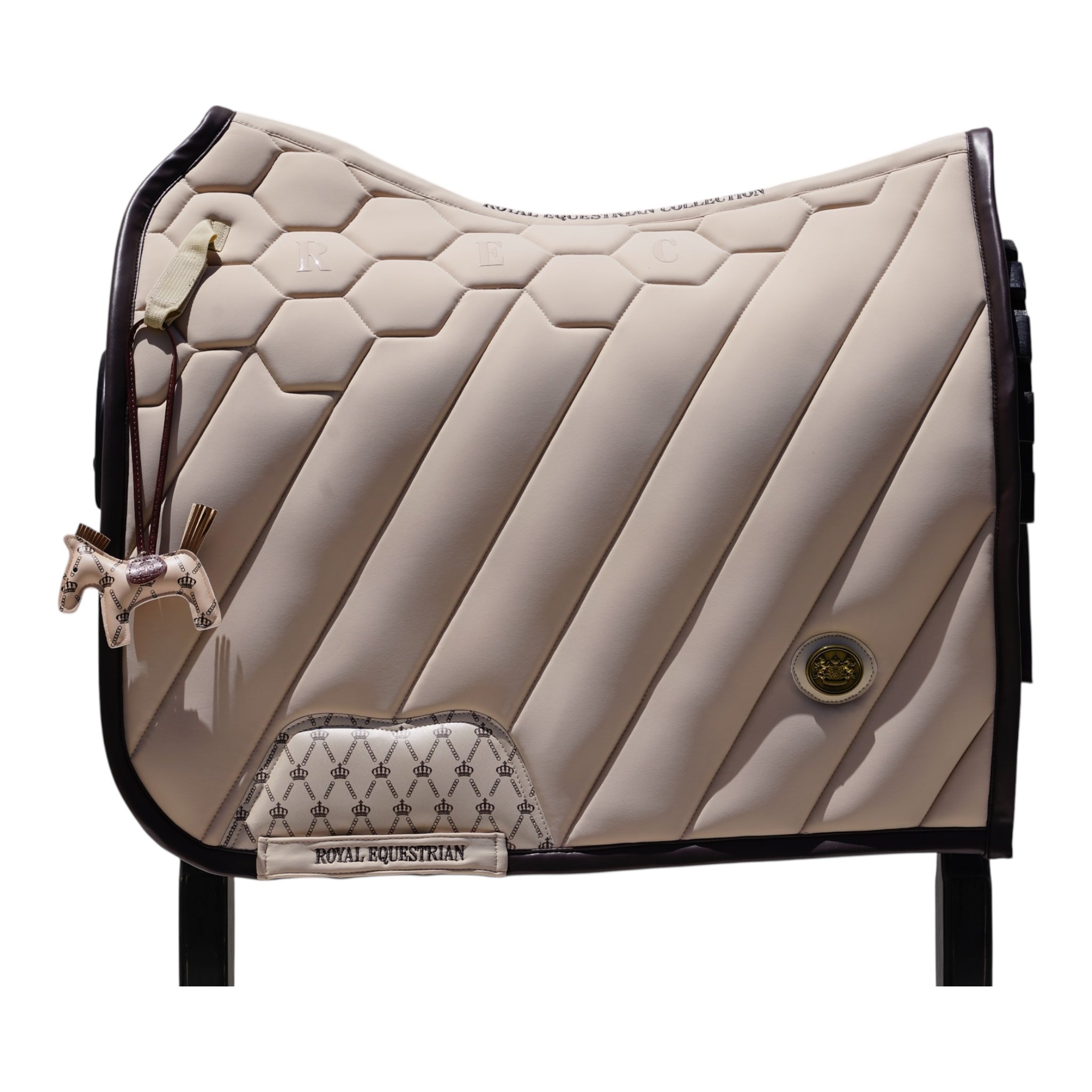 Saddle Pad Dressage Sand Regalia Di Roma | Royal Equestrian